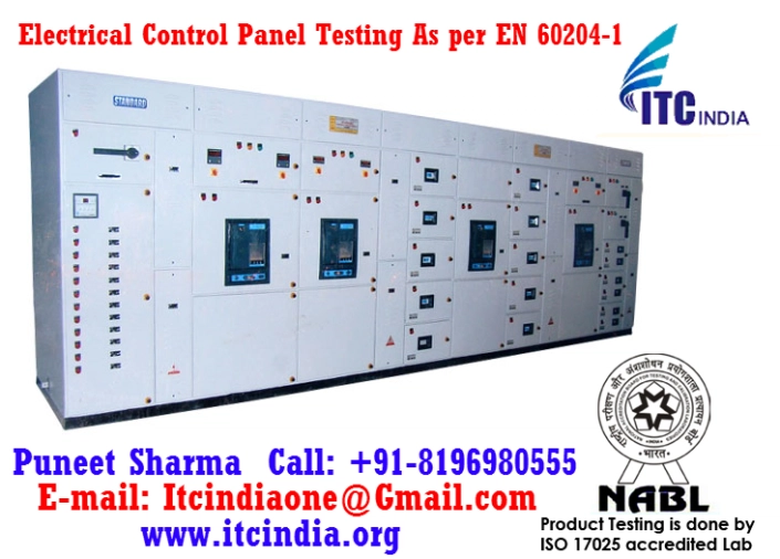 Electrical Control Panel Testing As per EN 60204-1 « Electrical Safety ...